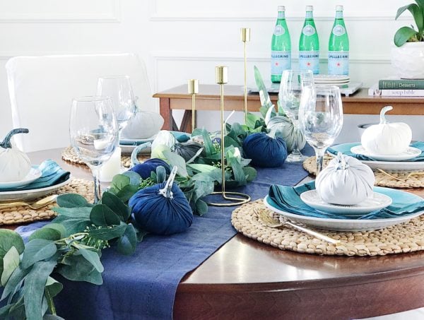 Blue Fall Decor: How to Decorate with Fall's Trendiest Color