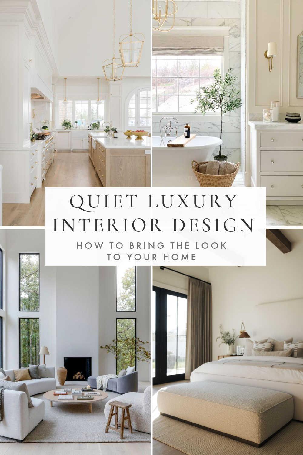 Quiet Luxury Style: How to Bring this Chic Trend to Your Home