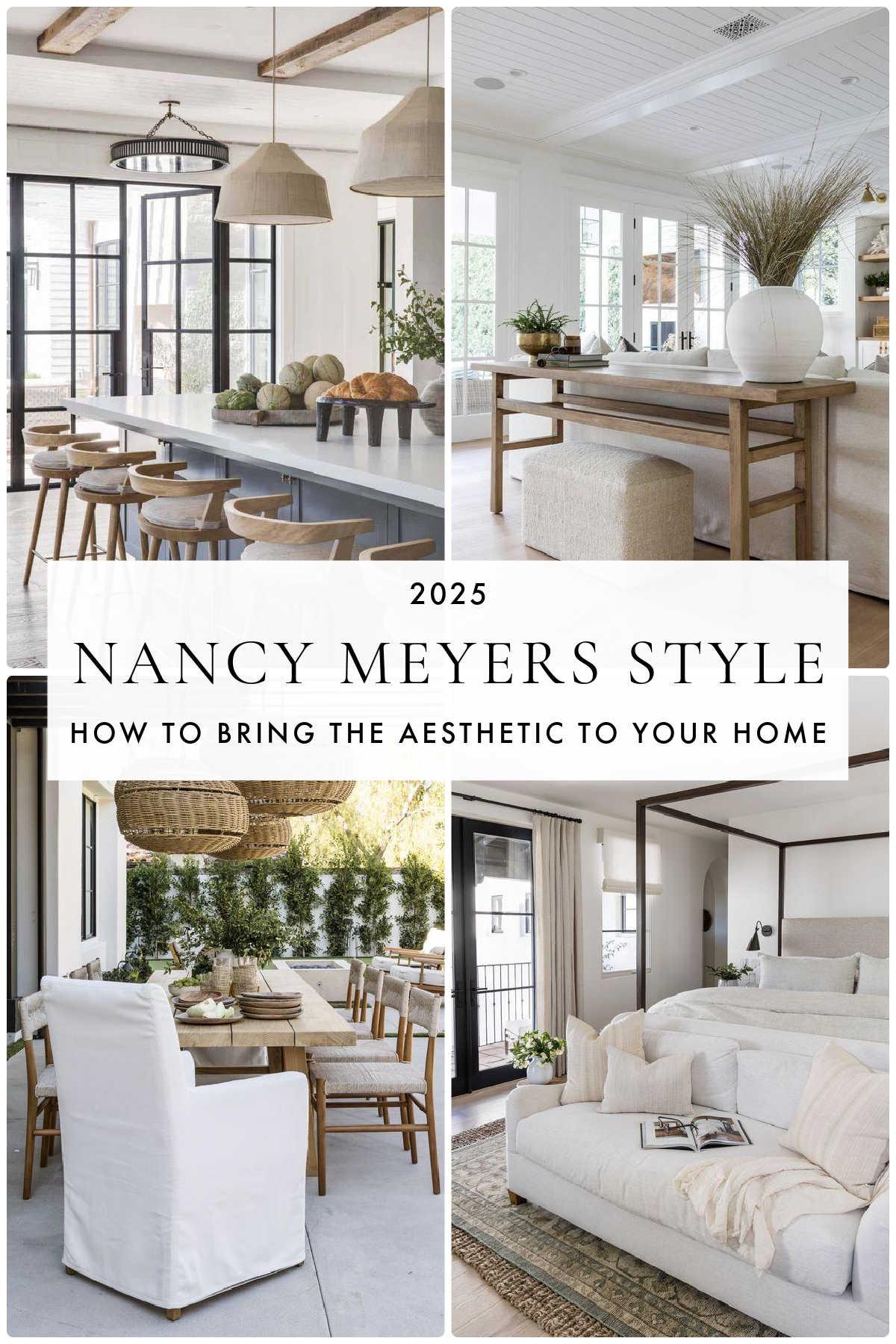 My Favorite Nancy Meyers Interiors (and how to bring her style to your ...
