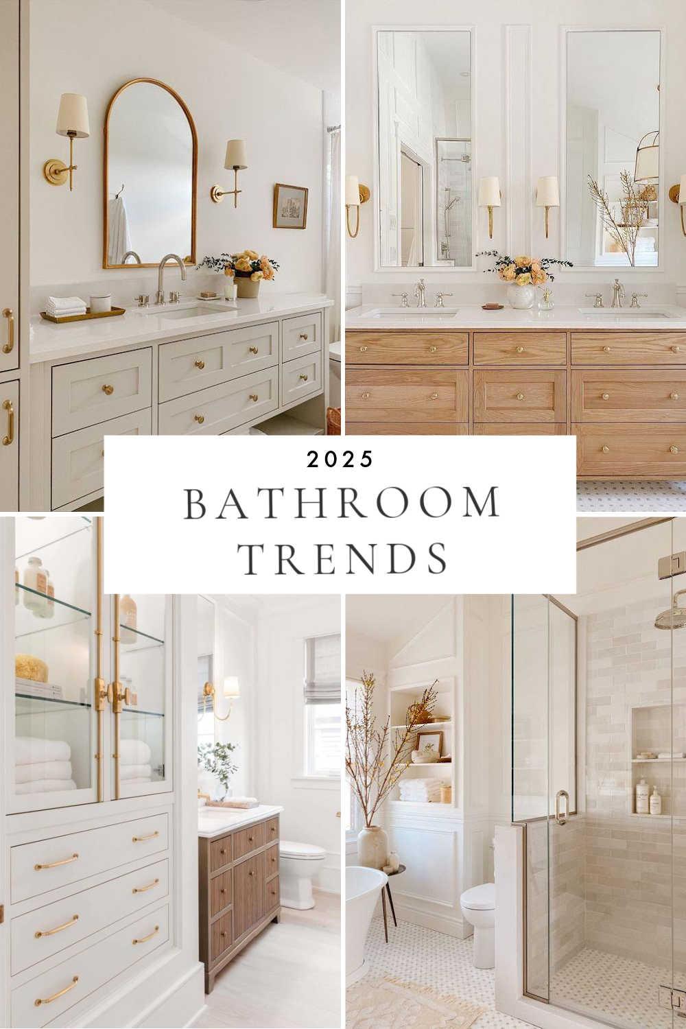 2026 Bathroom Trends and Design Ideas for Master Bathrooms and Small Full Baths – jane at home