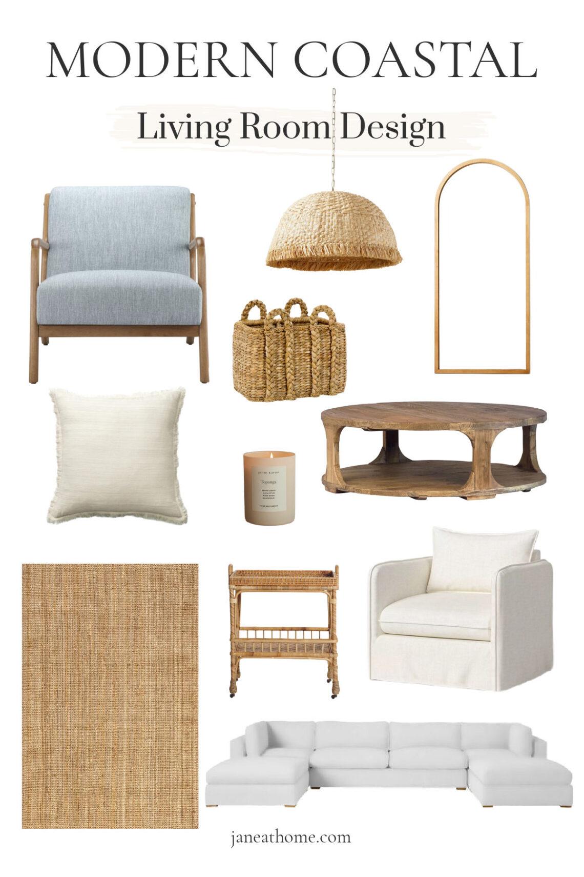 Coastal Living Room Ideas for a Chic Casual Coastal Home – jane at home