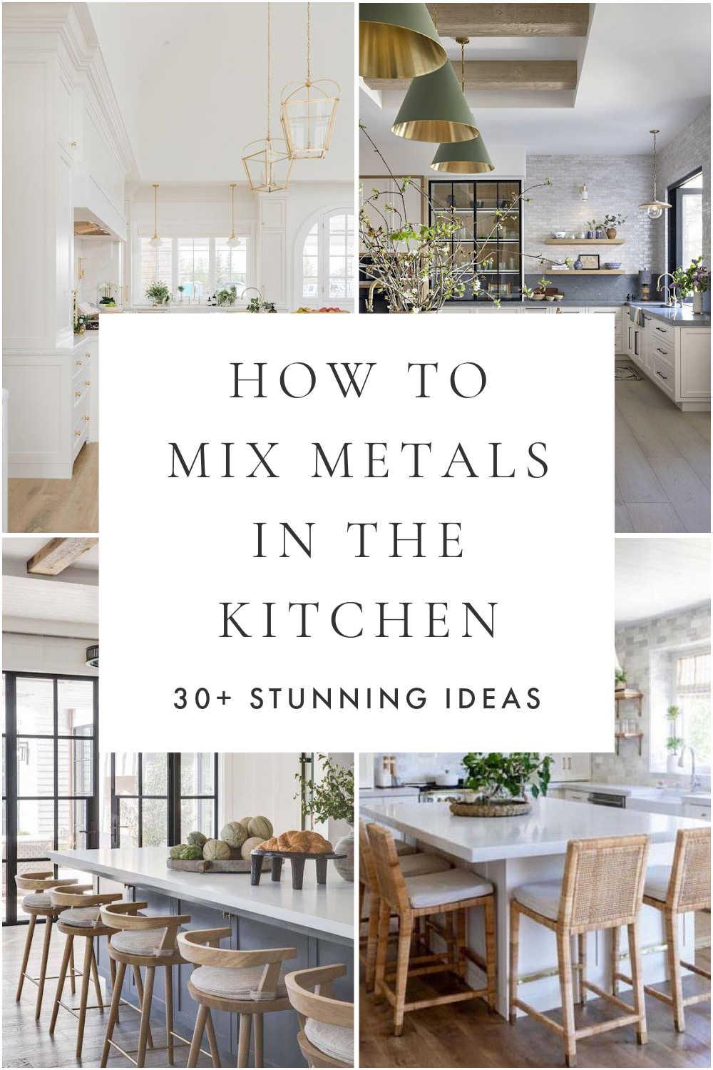 A Simple Guide to Mixing Metals in the Kitchen – jane at home