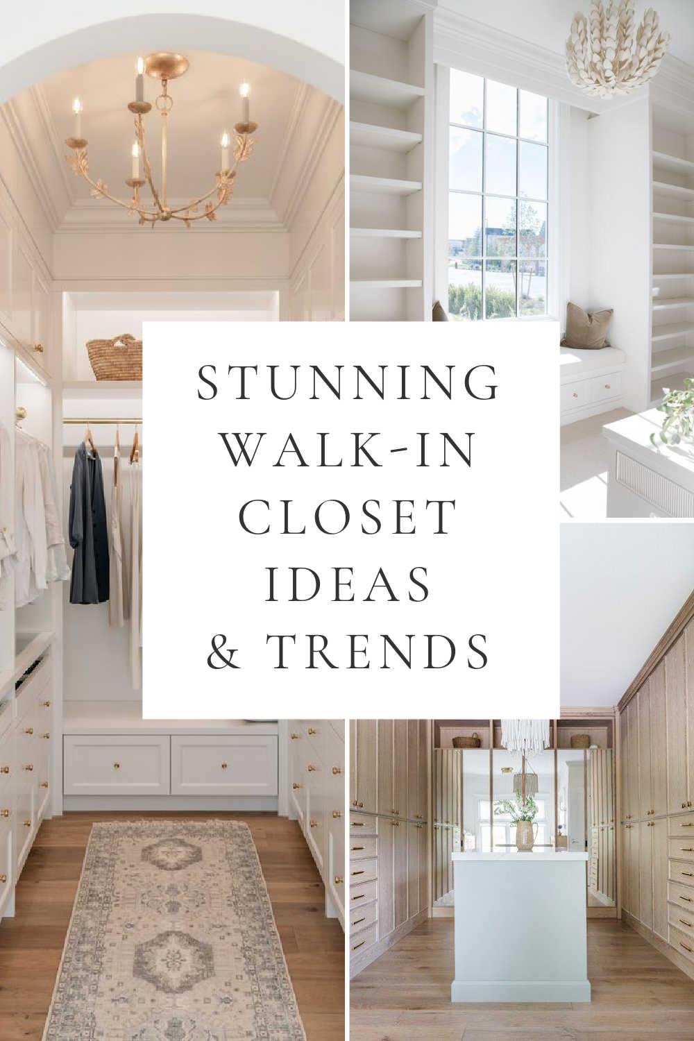 Stunning Walk-in Closet Design, Decor and Organization Ideas for 2026 ...