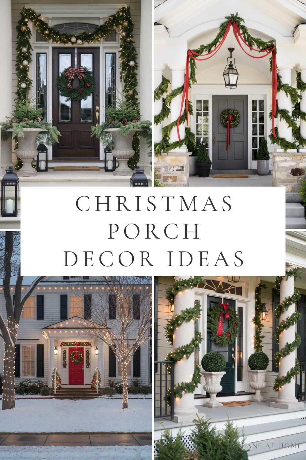 25+ Stunning Christmas Porch and Outdoor Decor Ideas for 2025 – jane at ...