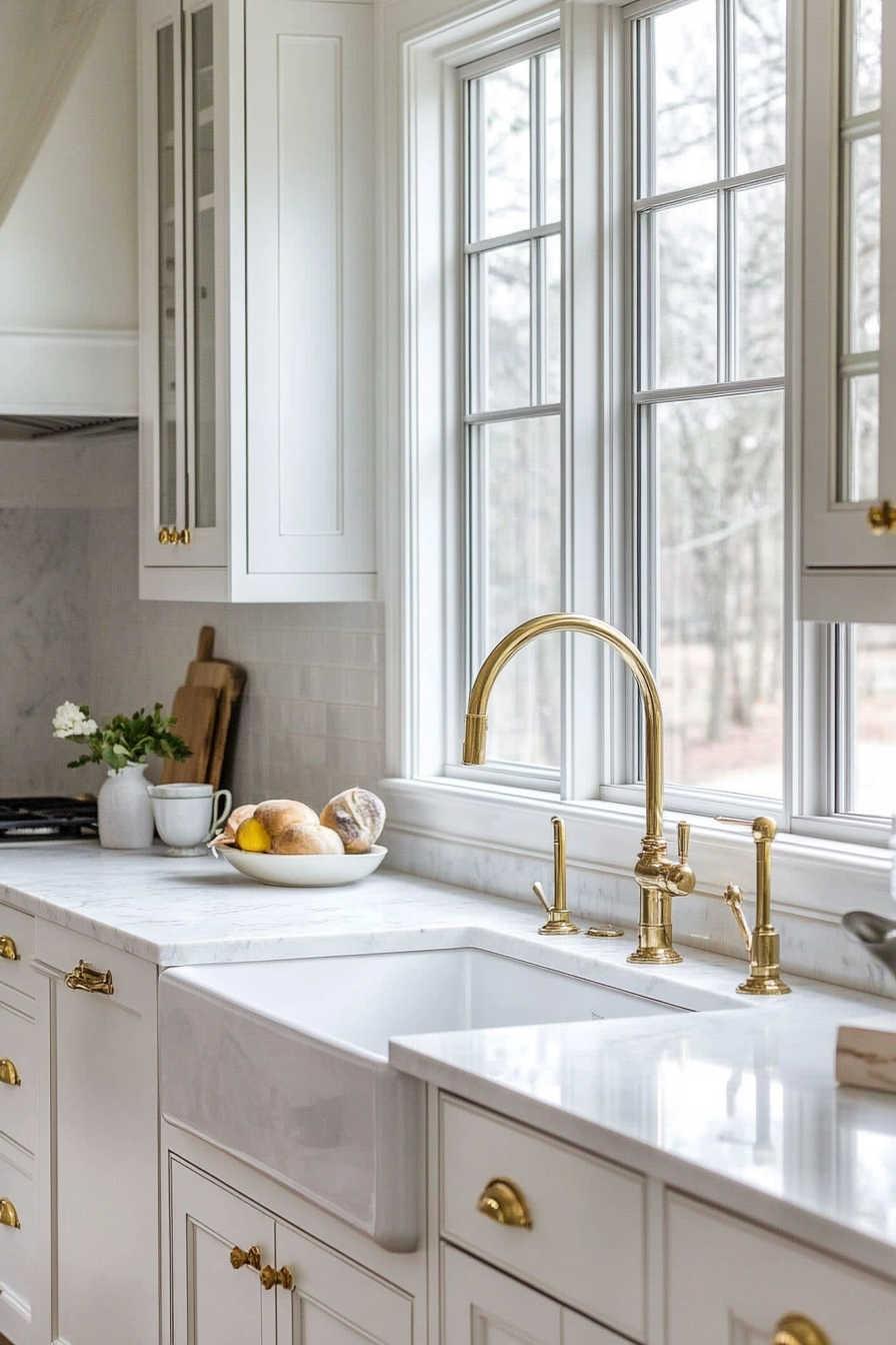 2025 Kitchen Color Trends + Best White Paints for Kitchen Cabinets ...