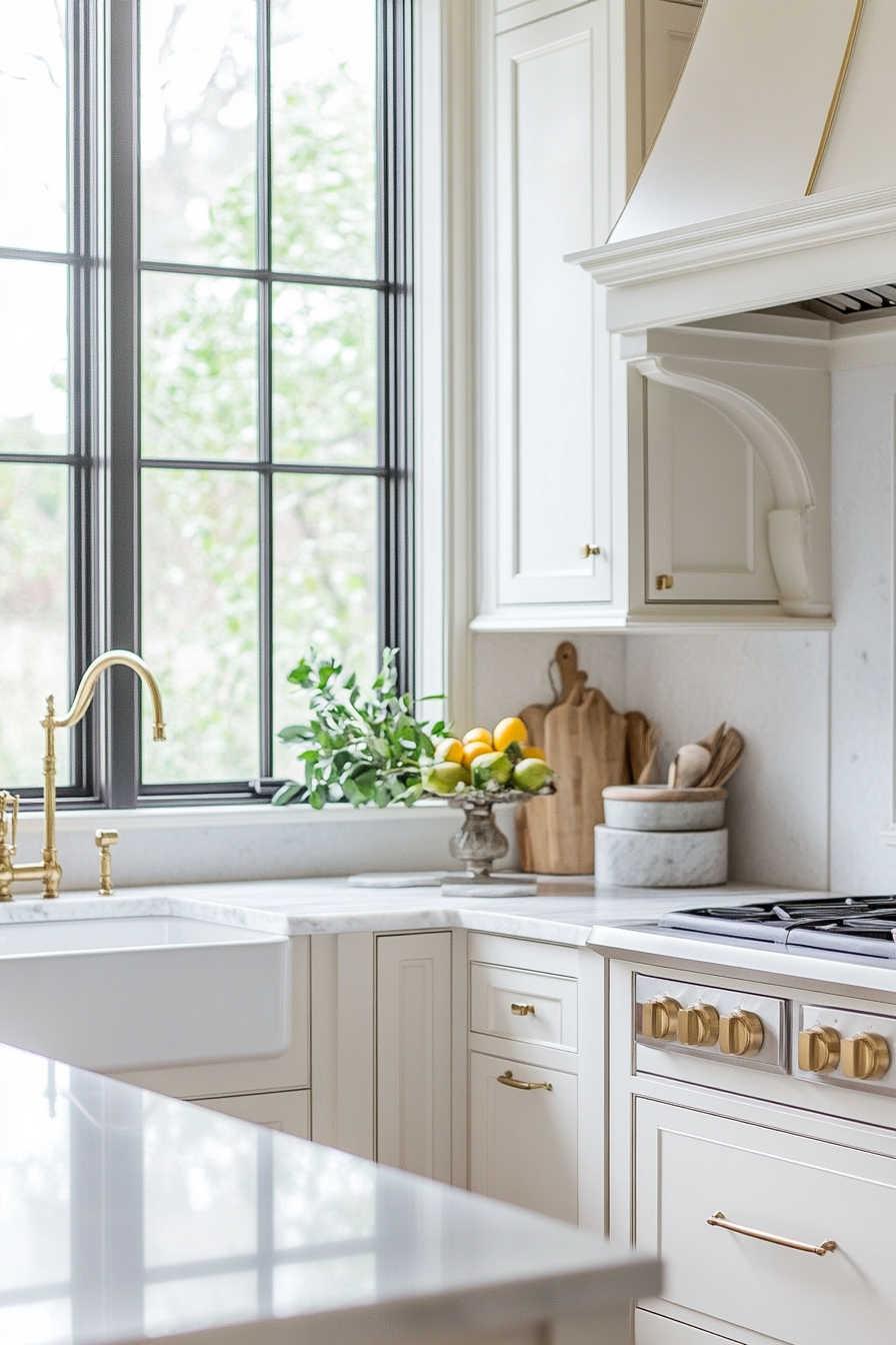 Timeless Warm White Kitchen Ideas and Paint Color Inspiration – jane at ...