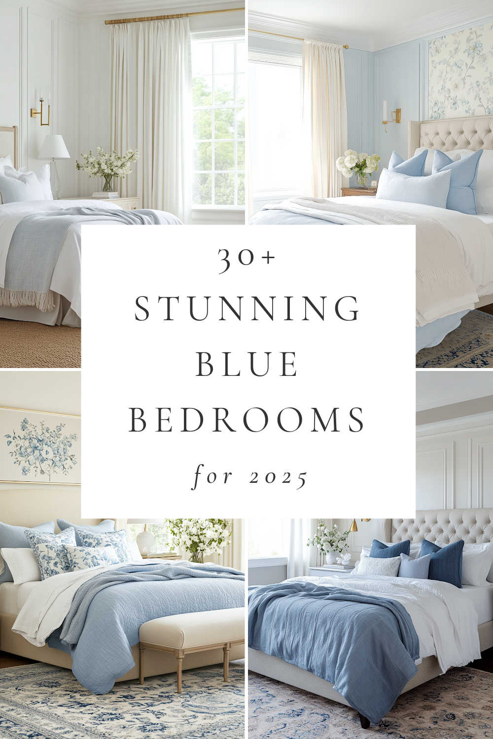 Beautiful Blue Bedroom Ideas for Small and Primary Bedrooms – jane at home