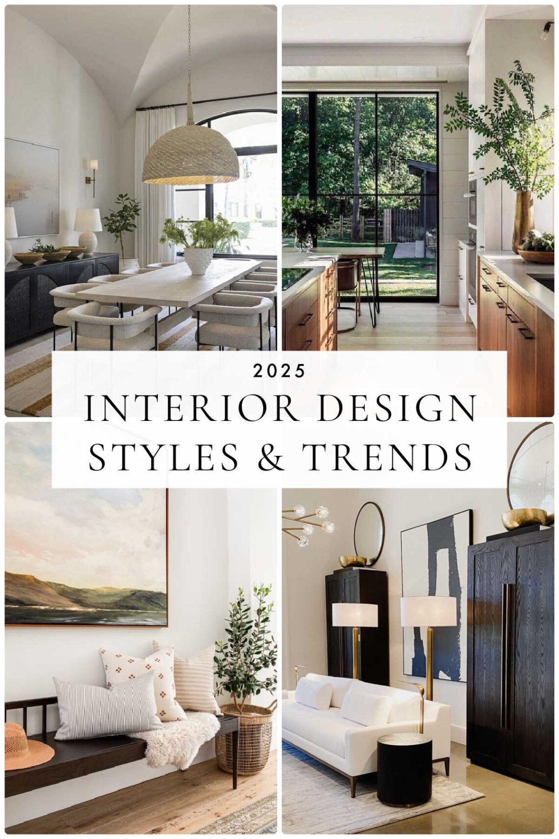 Top 10 Interior Design Styles and Trends for 2025 – jane at home