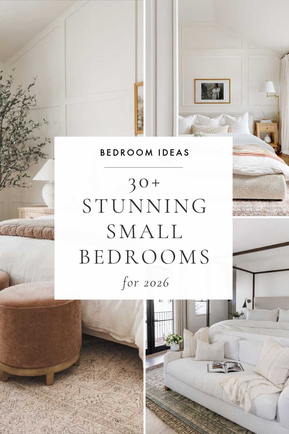 Stunning Small Bedroom Ideas and Decor Trends for 2026 – jane at home