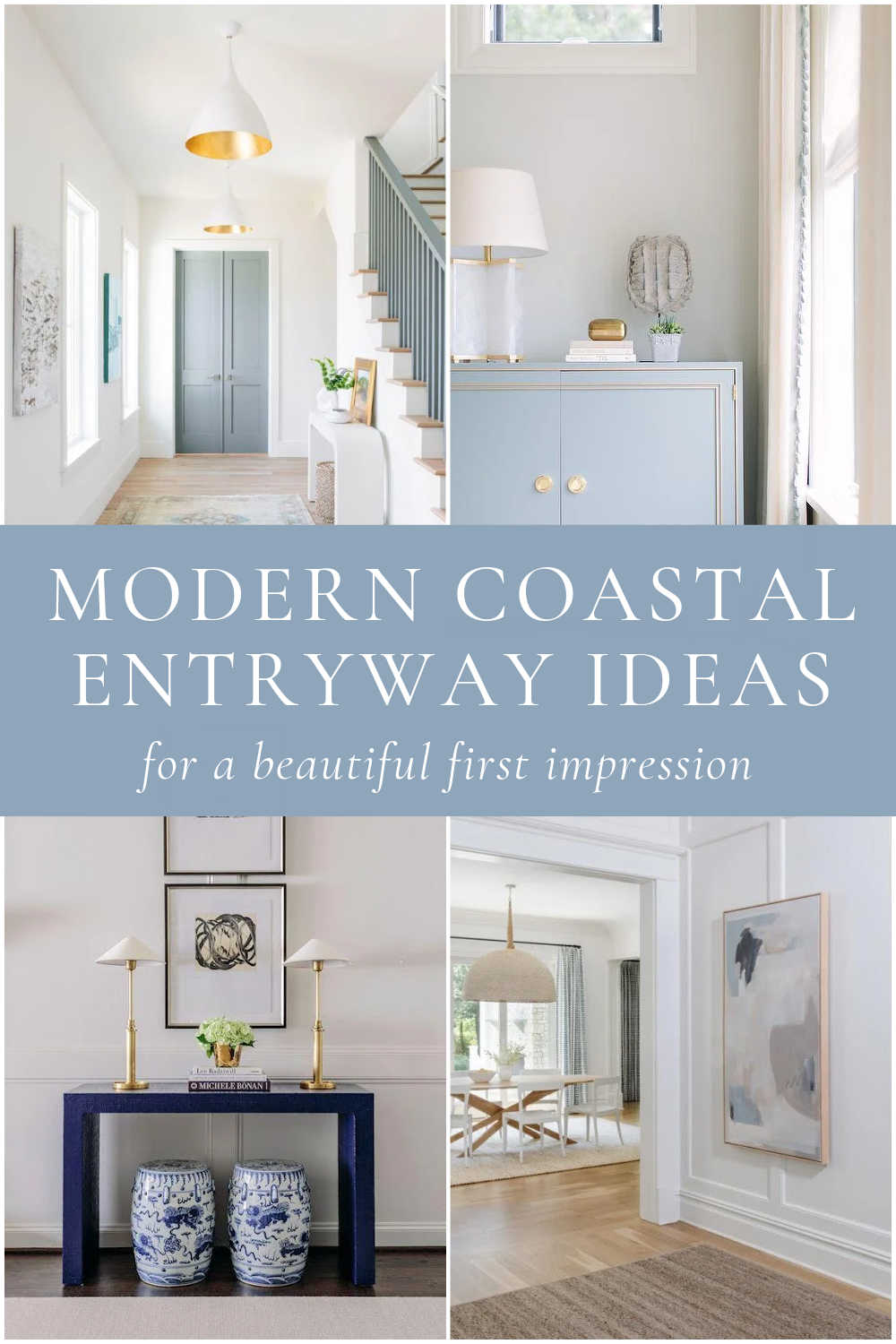 Modern Coastal Entryway Ideas and Trends for 2026 – jane at home