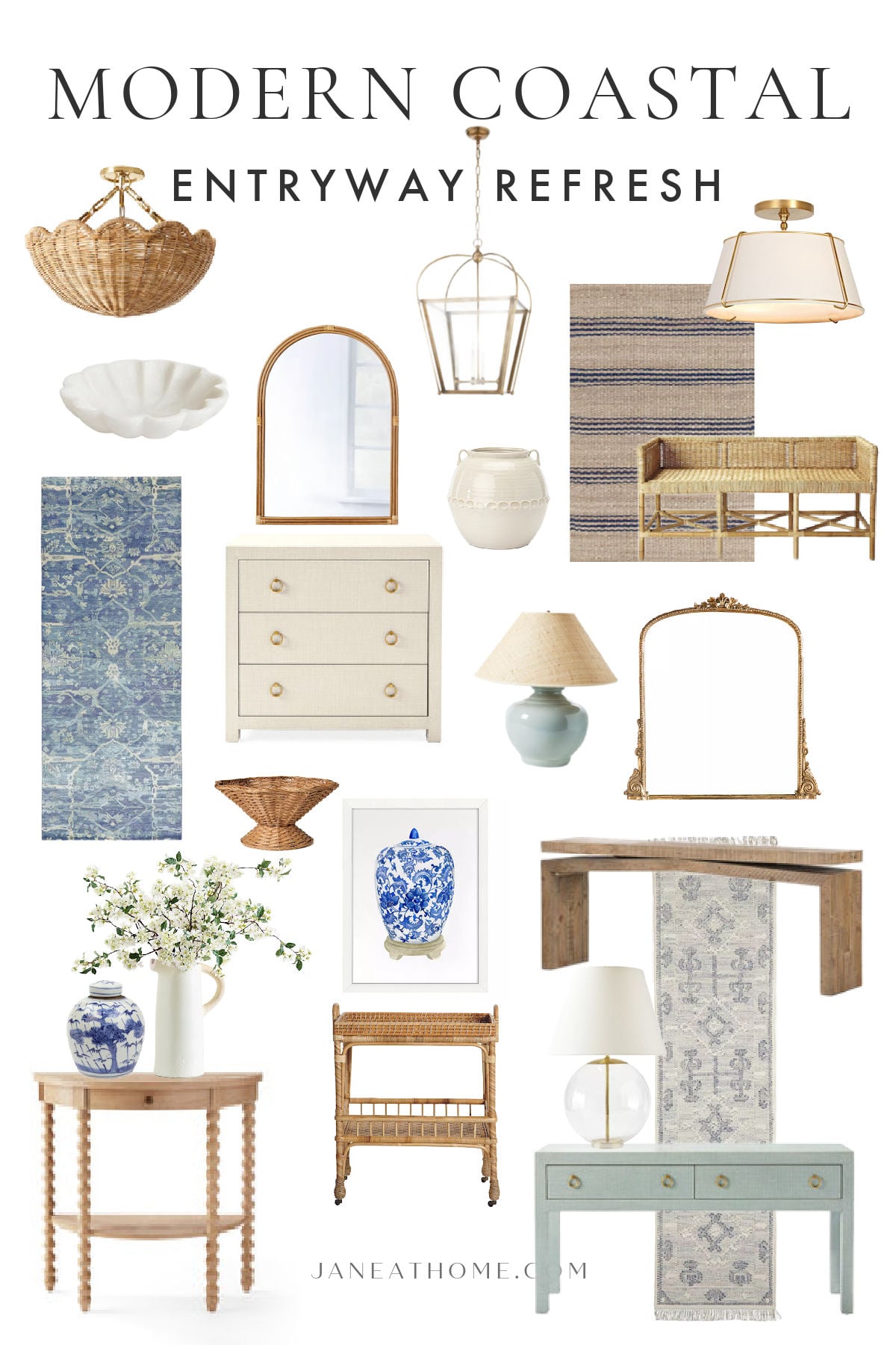 Modern Coastal Entryway Ideas and Trends for 2026 – jane at home