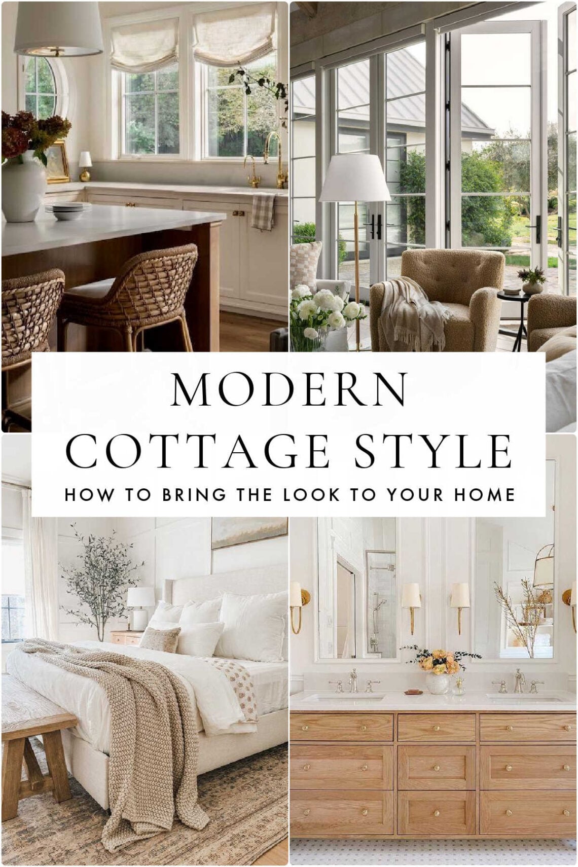 Modern Cottage Style Decorating Ideas for a Classic, Timeless Aesthetic ...