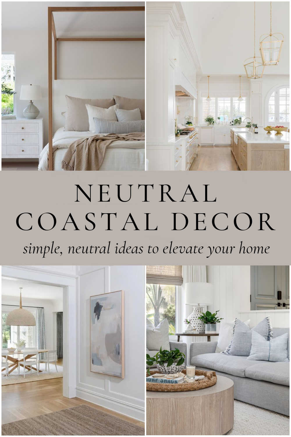 Warm Neutral Coastal Decor Ideas and Inspiration for 2026 – jane at home