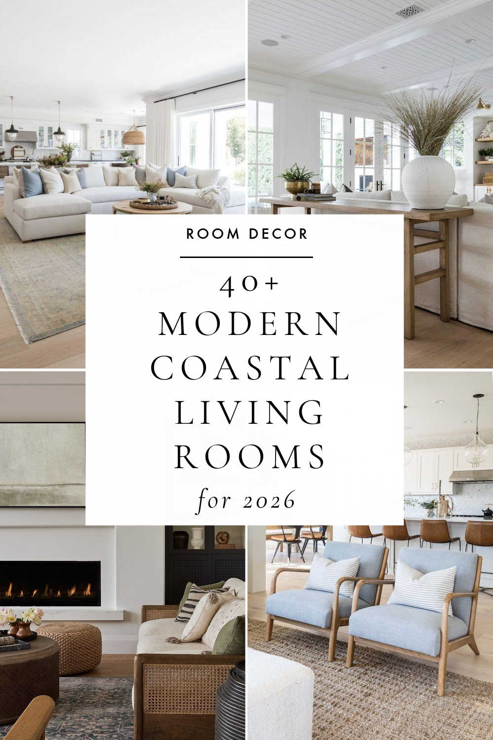 Modern Coastal Living Room Ideas and Trends for 2026 – jane at home