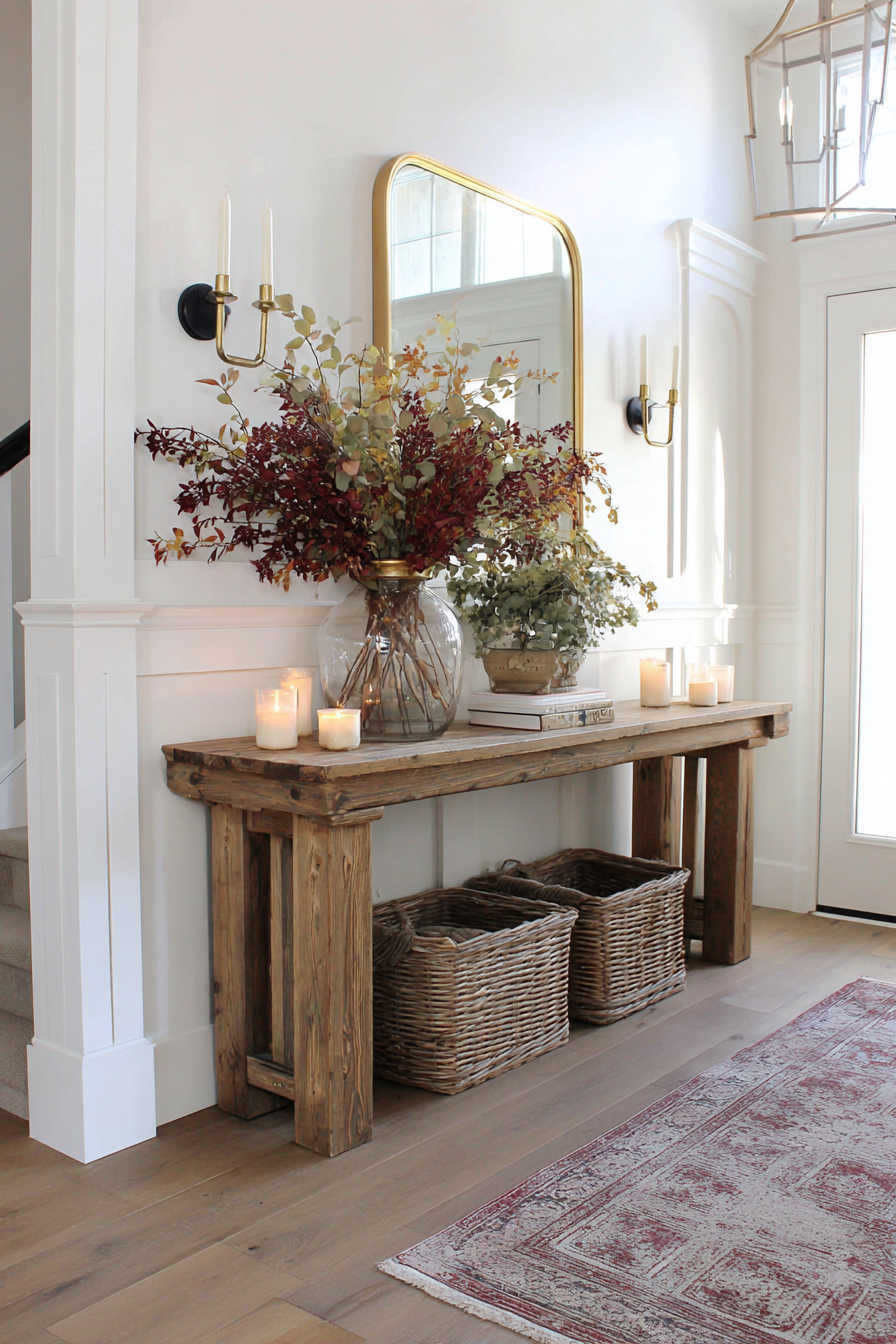 Fall Entryway Decor Ideas for a Warm and Welcoming Home – jane at home