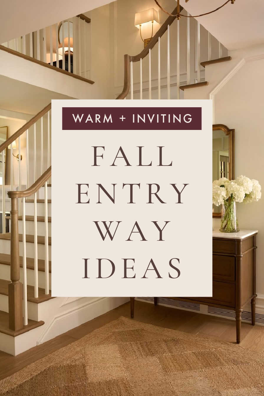 Fall Entryway Decor Ideas for a Warm and Welcoming Home – jane at home