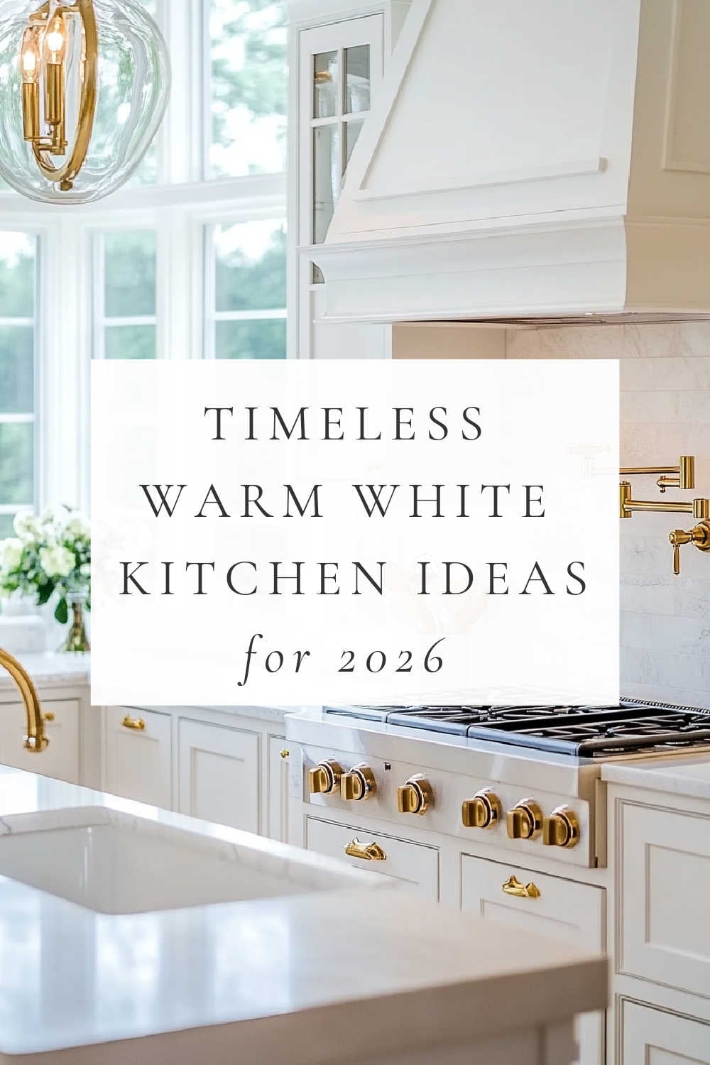 Timeless Warm White Kitchen Ideas and Paint Color Inspiration – jane at ...