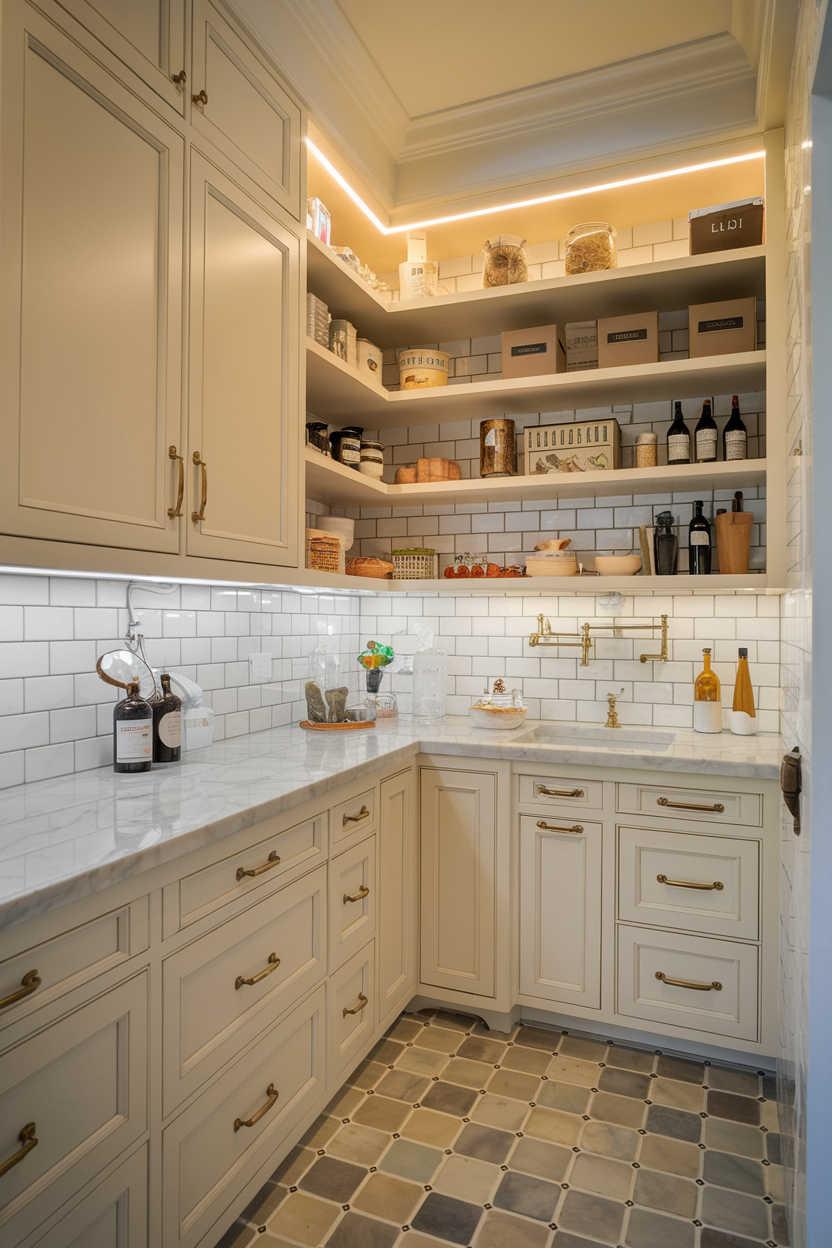 Dream Walk-in Pantry Ideas, Inspiration and Kitchen Organization Tips ...