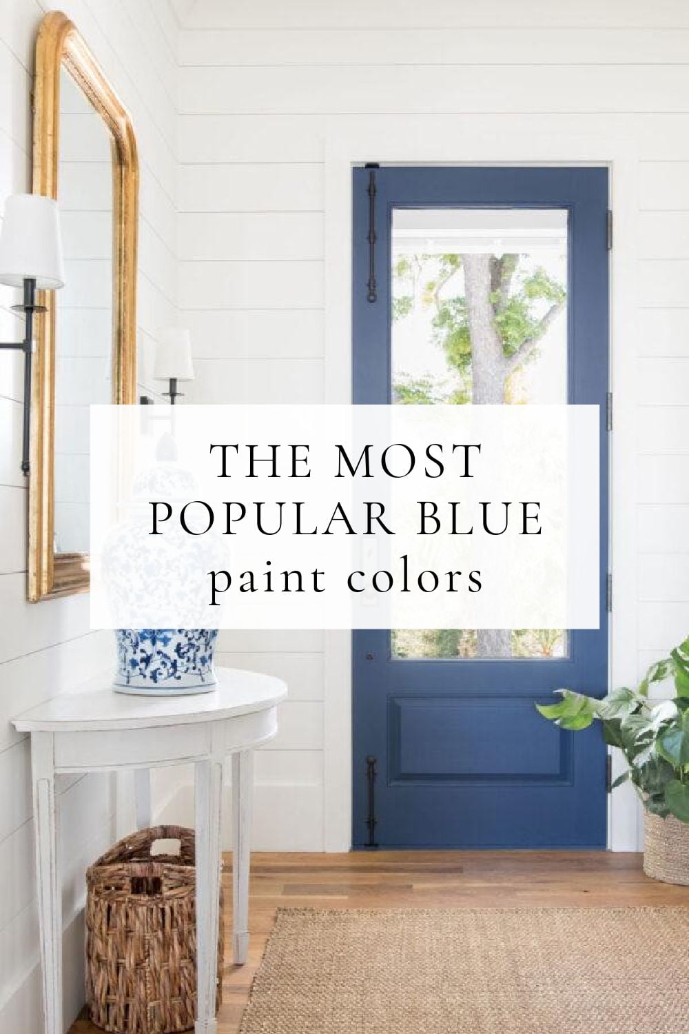 The Most Popular Blue Paint Colors (Designer Favorites for a Beautiful ...